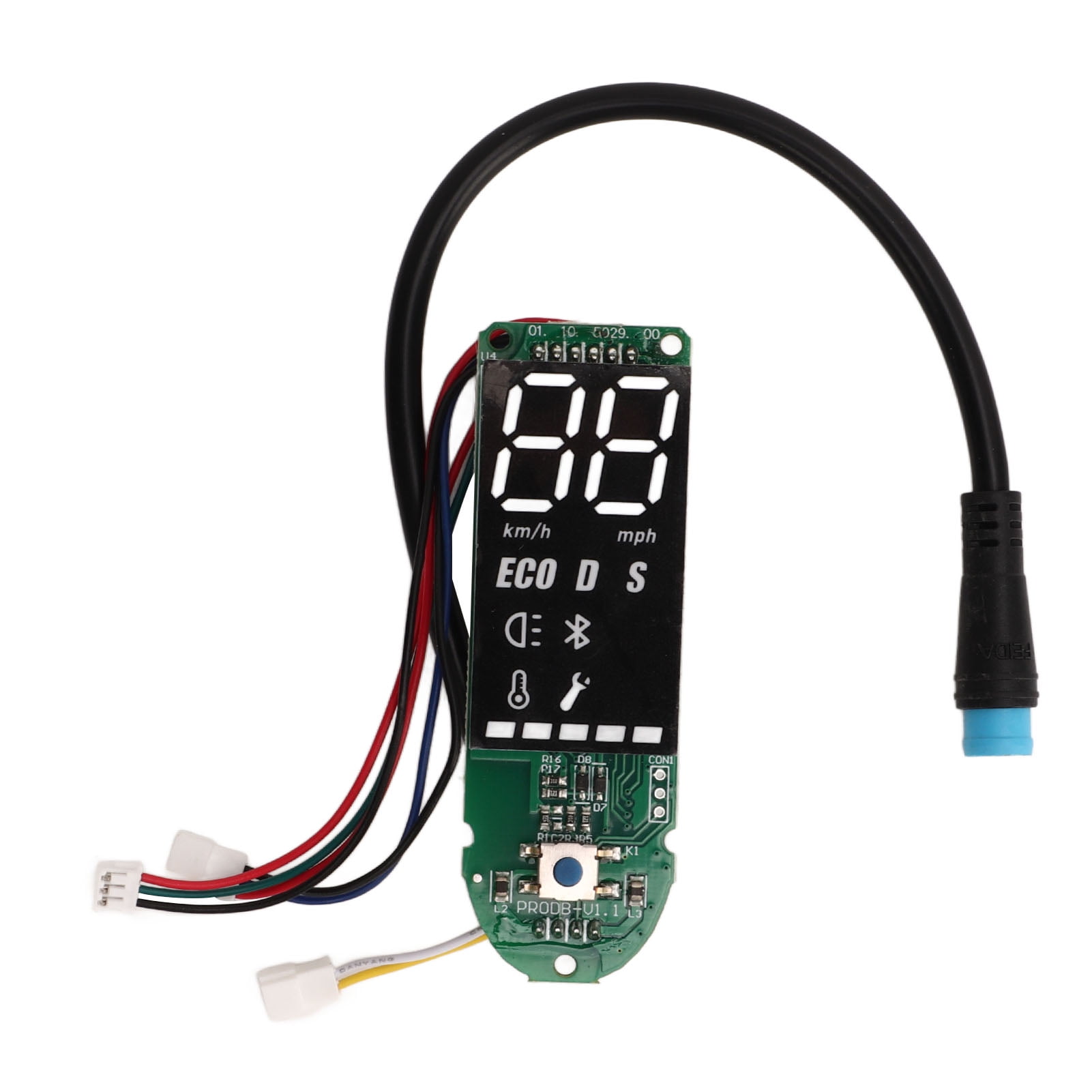 Electric Scooter Dashboard Circuit Board Bluetooth Board Replacement ...