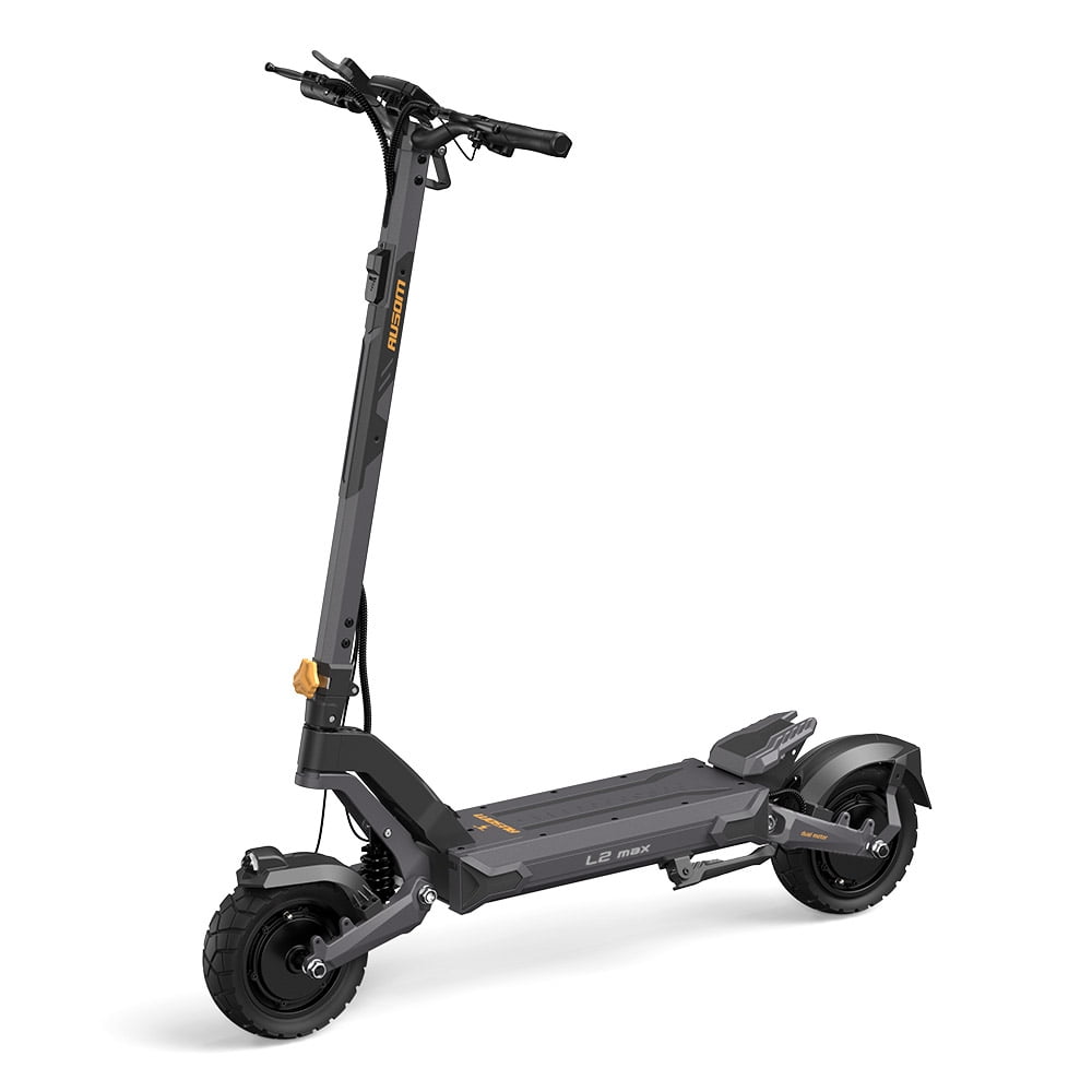 Ausom - L2 Max Foldable Electric Scooter w/ 56 mi Max Operating Range ...