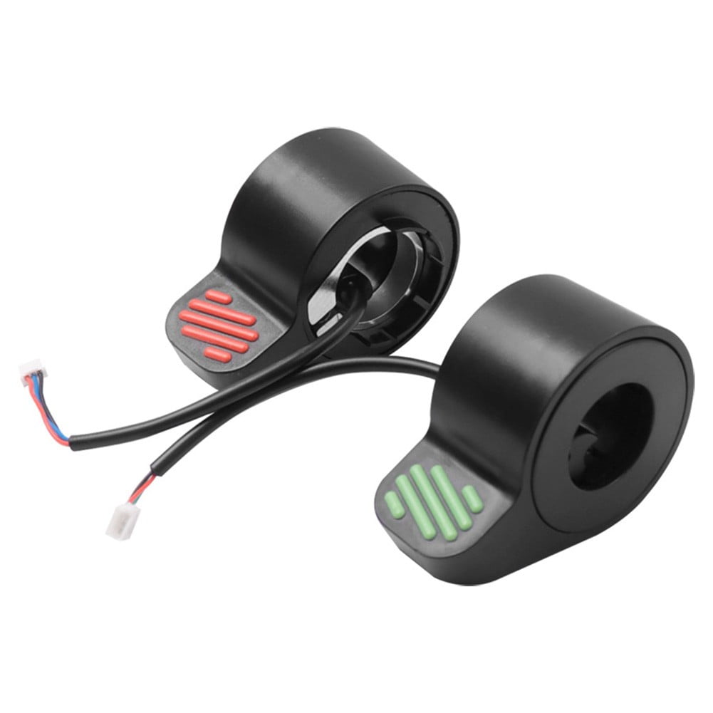 Electric Scooter Finger Brake Throttle Buttons Black Practical Scooters ...