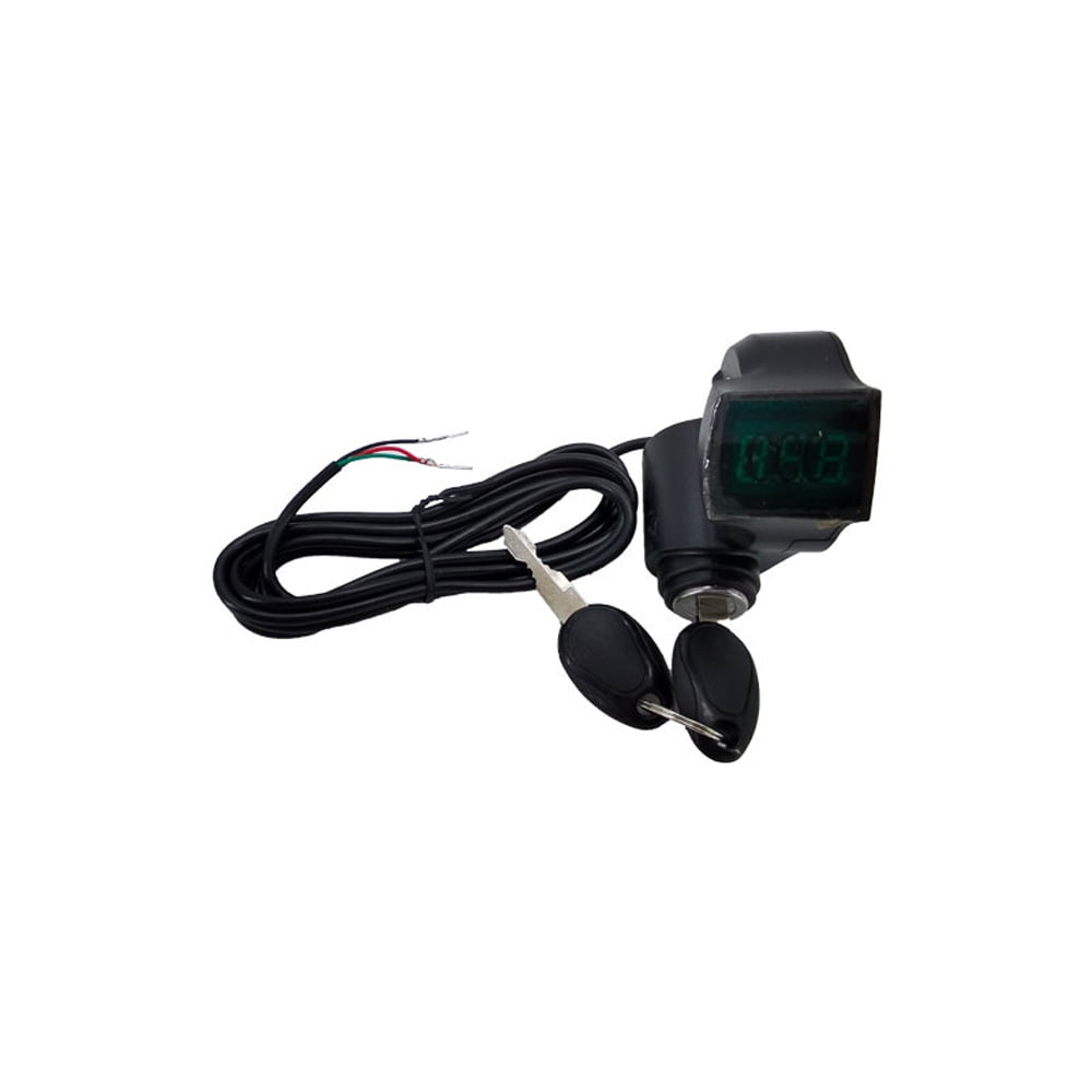 Electric Scooter Ignition Lock Handlebar Control Switch Thumb Throttle ...