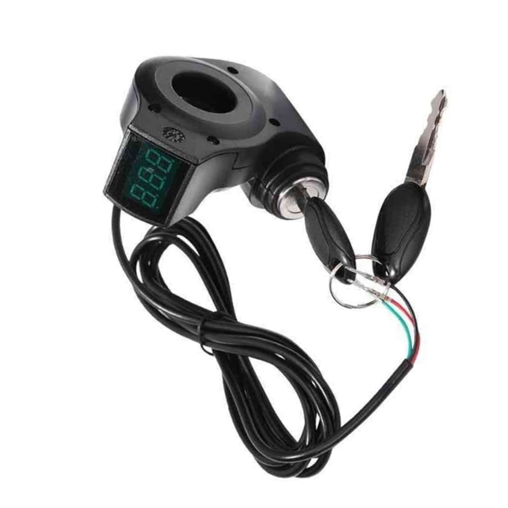 Electric Scooter Ignition Lock Handlebar Switch With Power Display ...