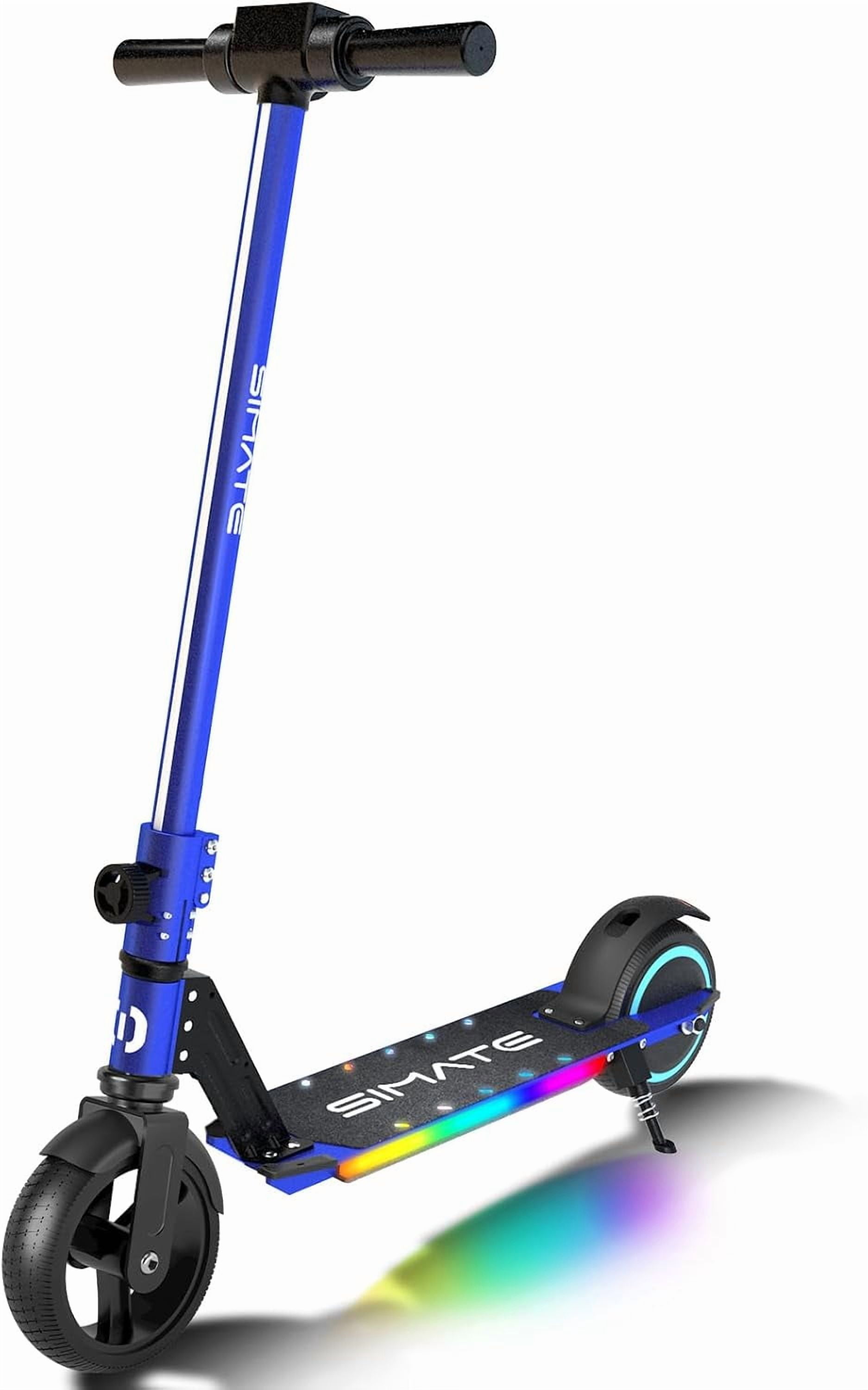 Electric Scooter for Kids, Motorized E-Scooters with Colorful Front ...