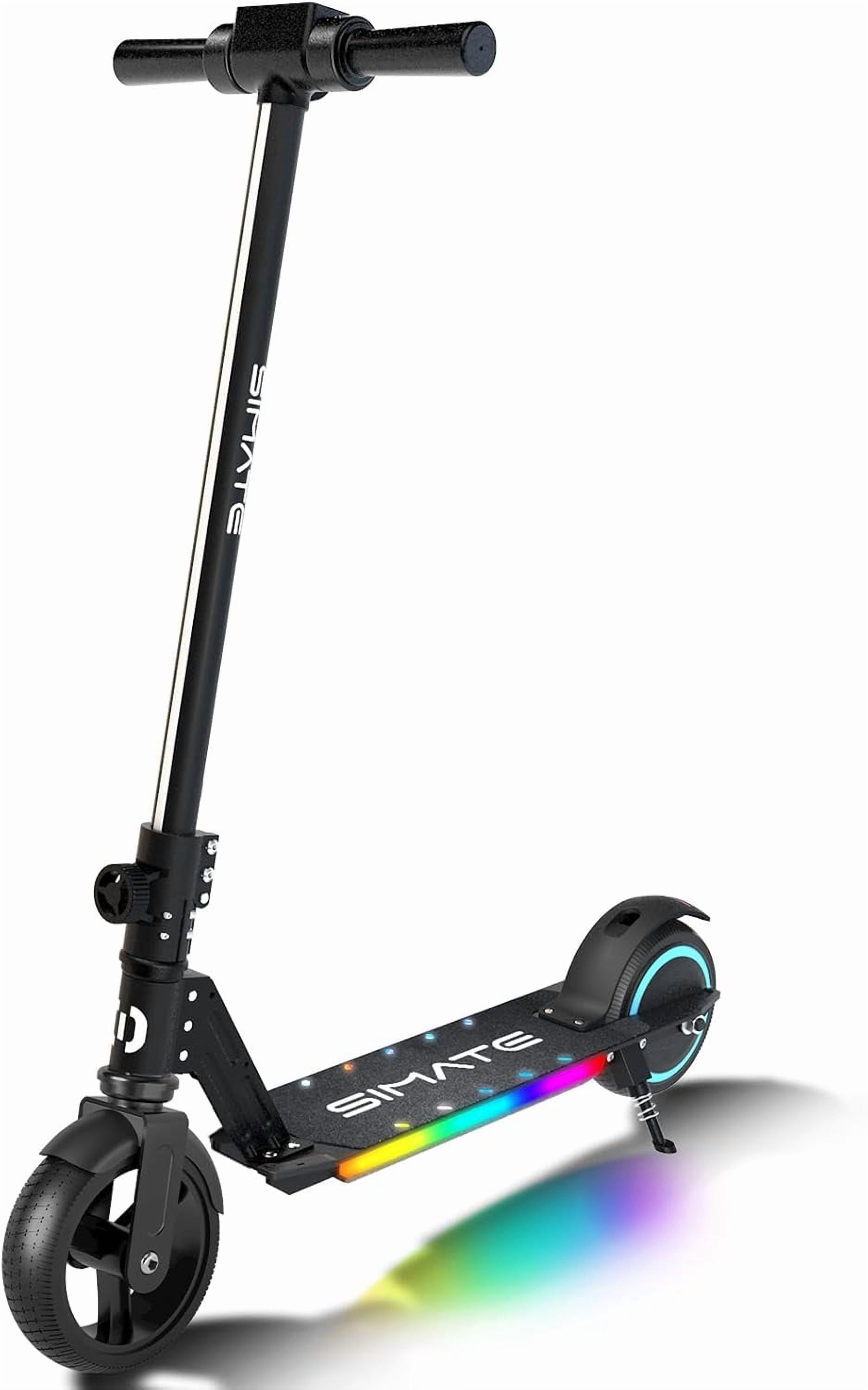 Electric Scooter for Kids, Motorized E-Scooters with Colorful Front ...