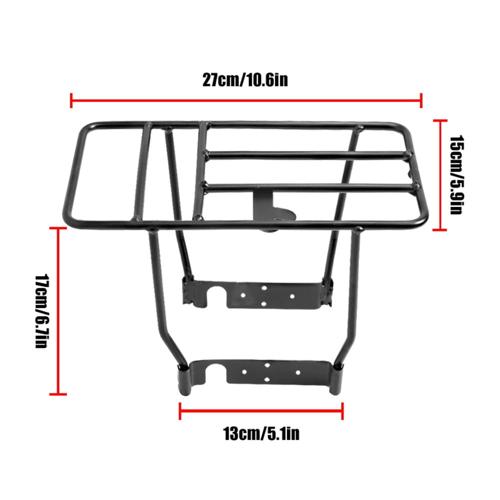 Electric Scooter Rear Rack Modification Solid Steel Carrier Rack ...