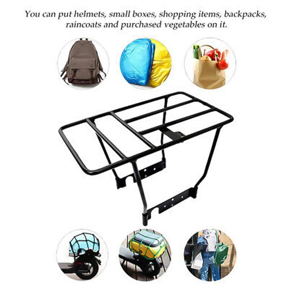 Electric Scooter Rear Rack Storage Shelf DIY Fittings Luggage Travel ...