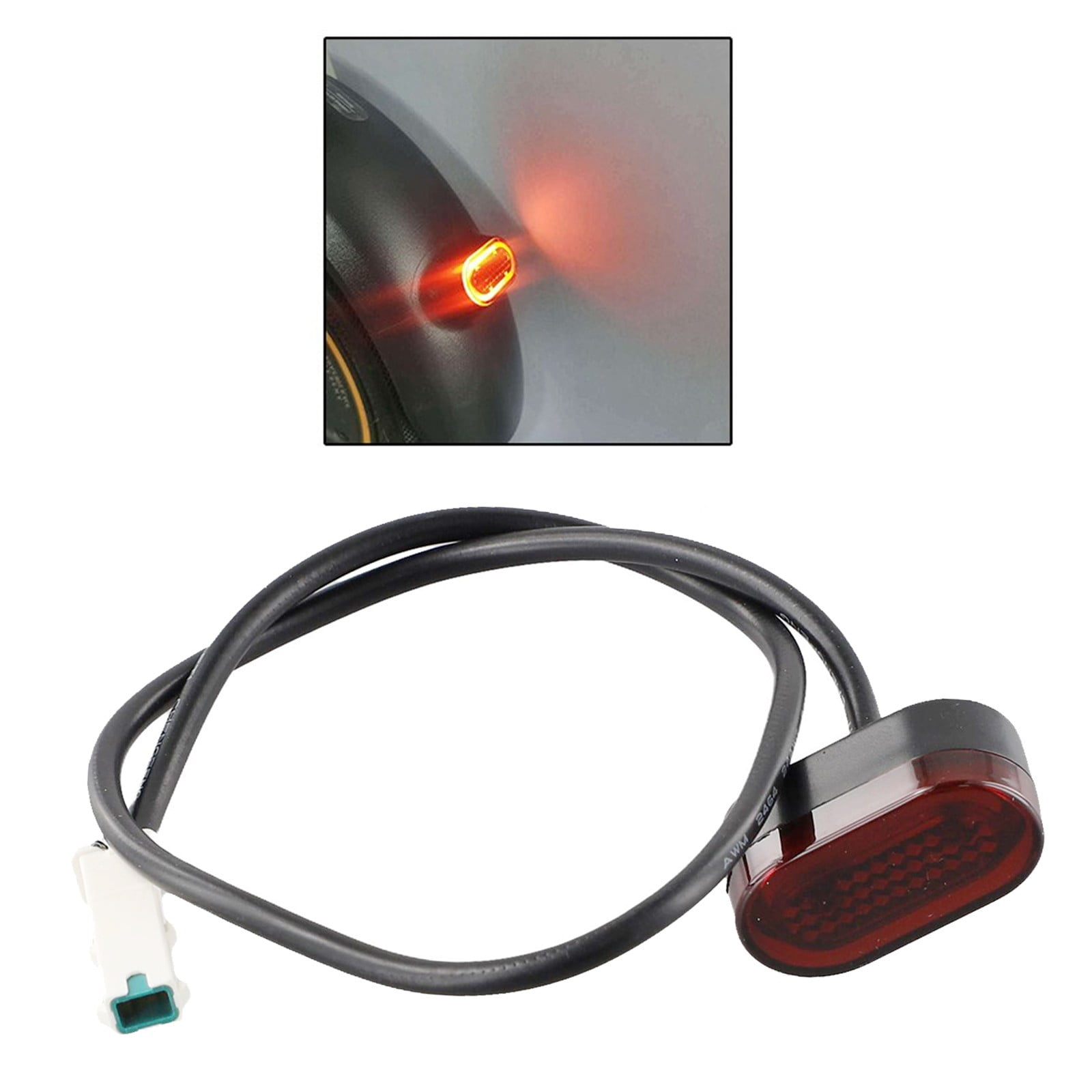 Electric Scooter Rear Tail Light Lamp Led Tail Stoplight Brake Scooters ...