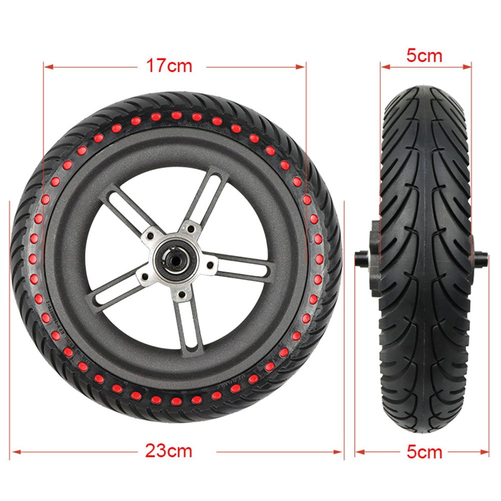Electric Scooter Solid Wheel Hub 8.5Inch Rubber Tire For Xiaomi For ...