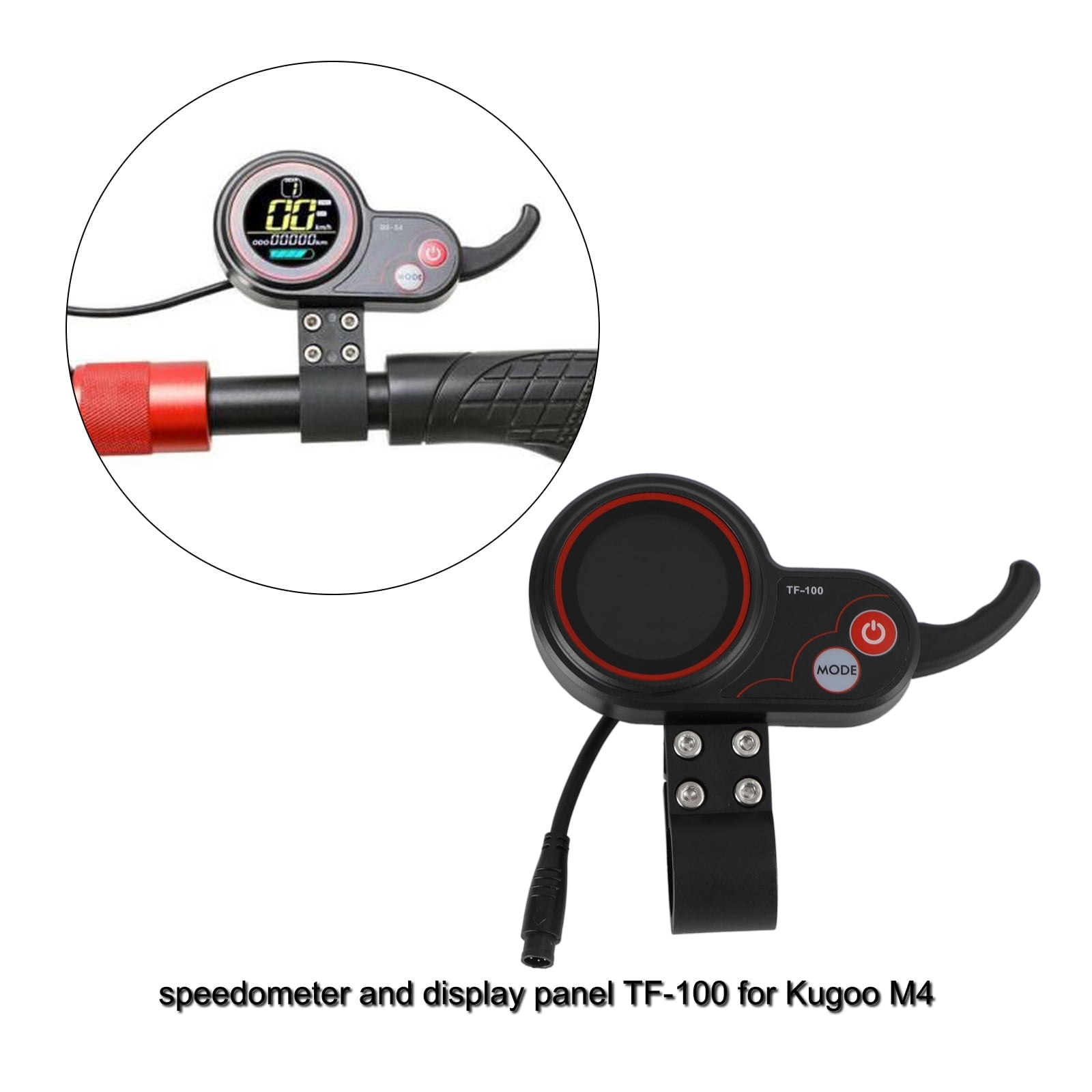 Electric Scooter TF-100 48V 20A Display speedometer Fit For Kugoo m4/M4 ...