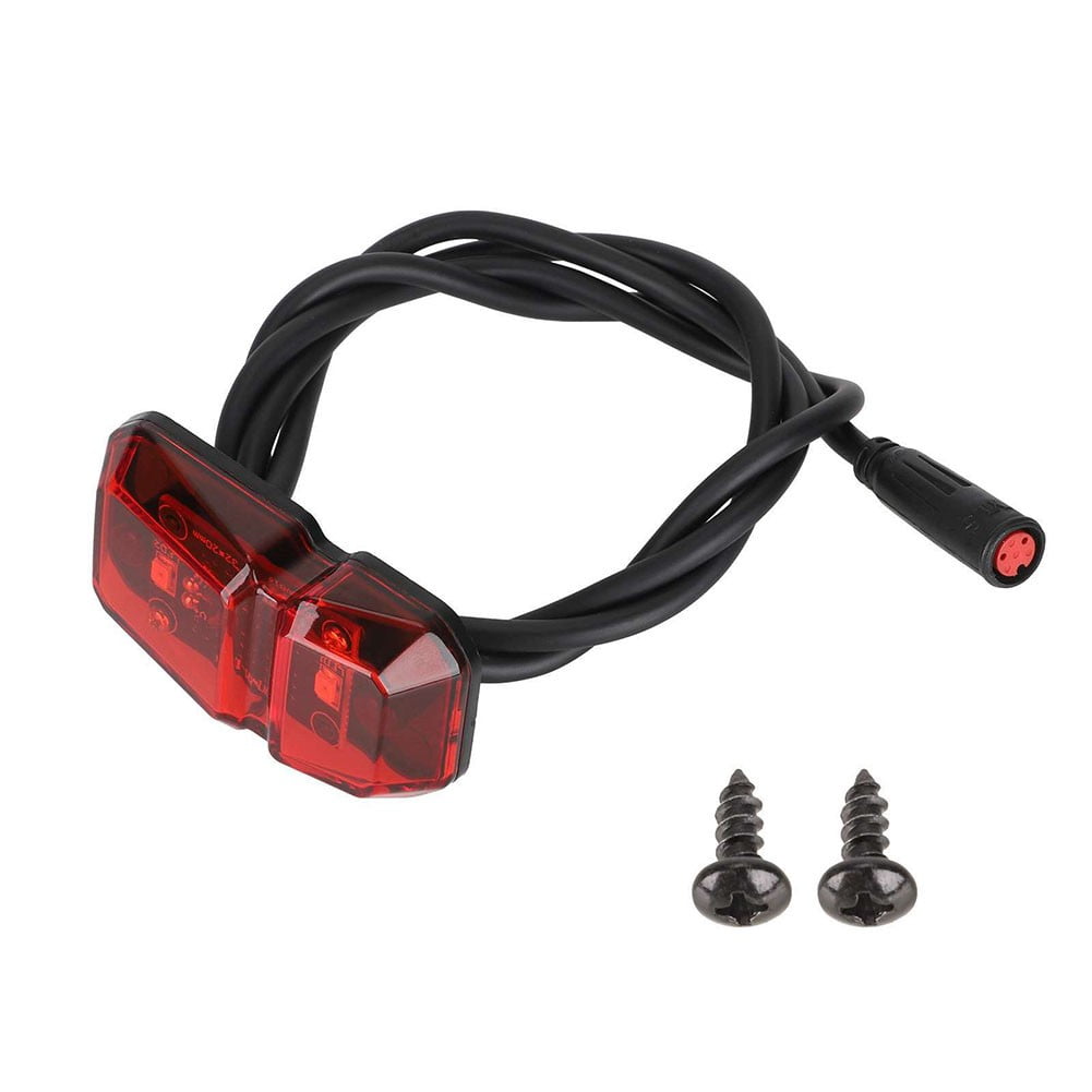 Electric Scooter Tail Light Plastic Original Anti-light LED Taillight ...