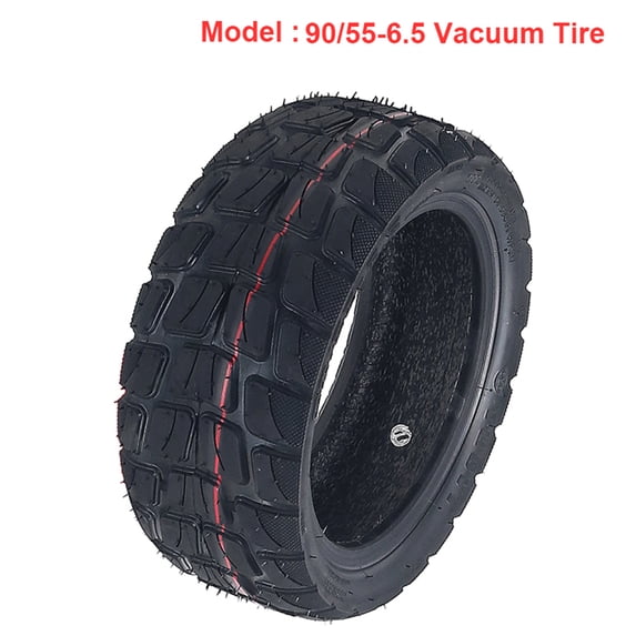 Electric Scooter Tires Tire 10 Inch Off-Road Tubeless 90/55-6.5, Wear ...