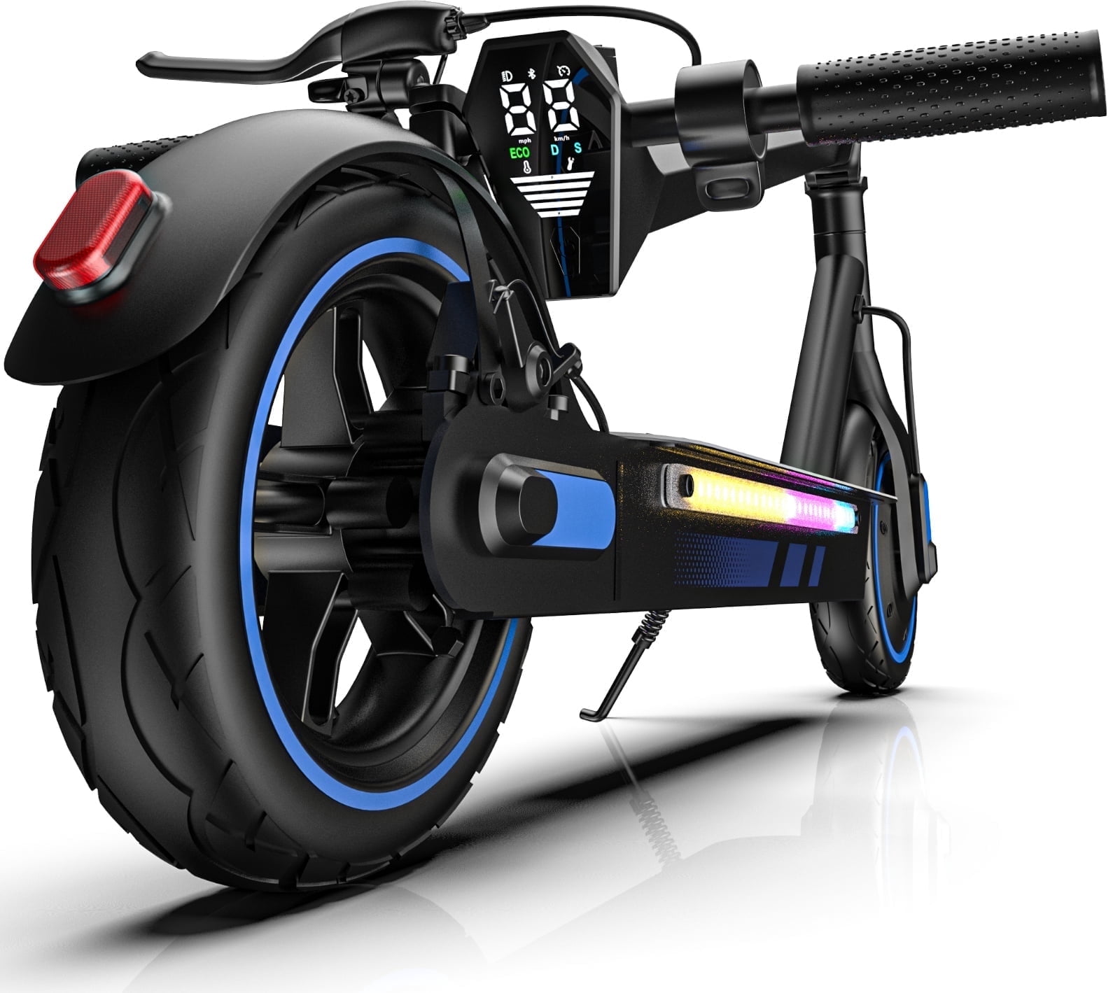 Electric Scooter for Adults, 600W Motor, 10" Big Tires, Folding E ...