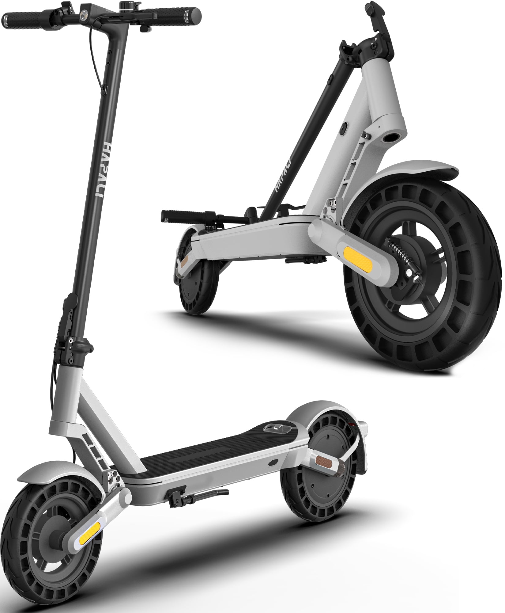 Electric Scooter for Adults - Smooth Commute with Double Swing-Arm ...