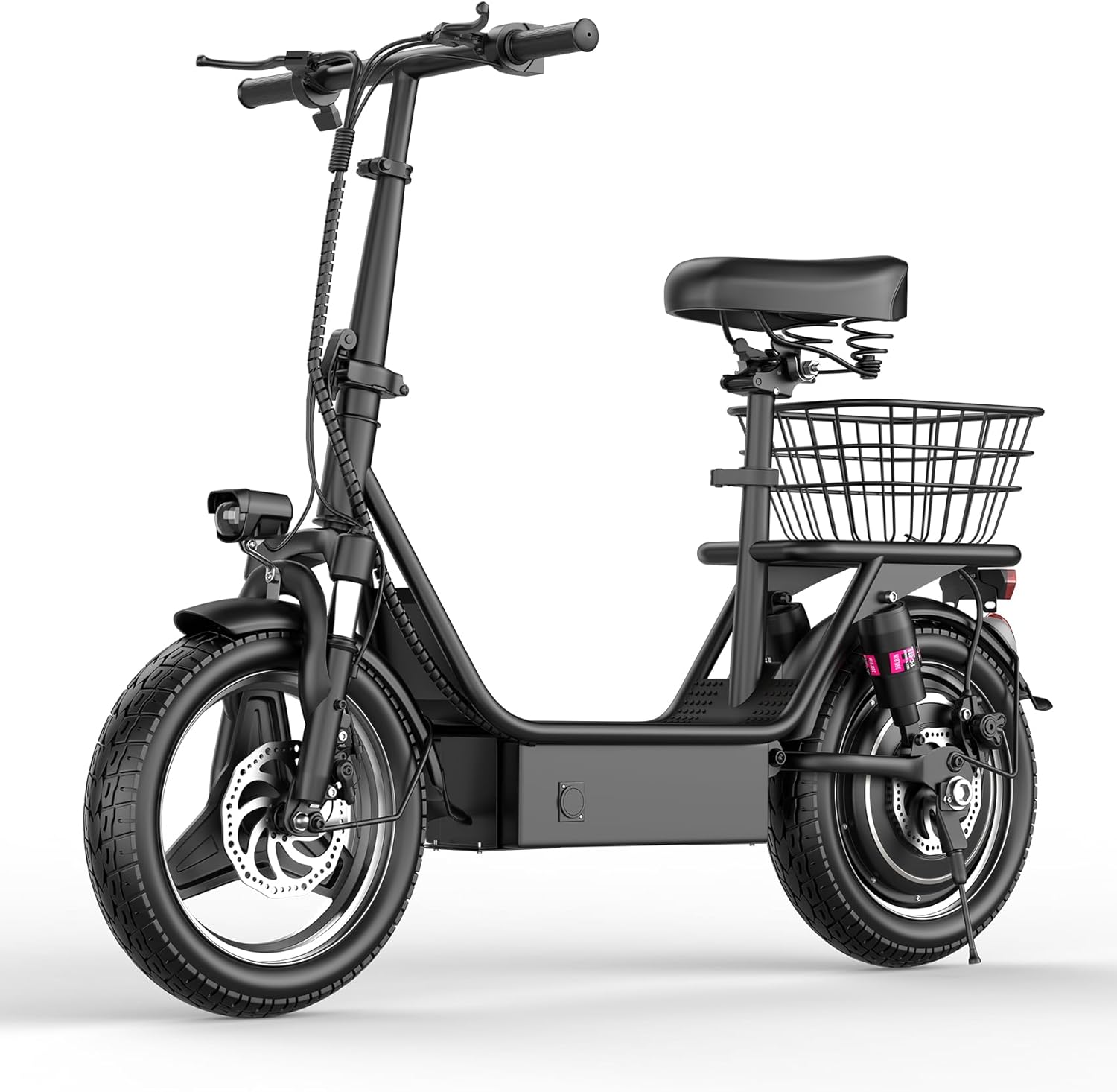 Electric Scooter for Adults with Seat, 25 Miles Range Folding 330LBS ...