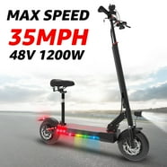 Free Shipping! MotoTec Thor 60v 2400w Lithium Electric Scooter Black ...