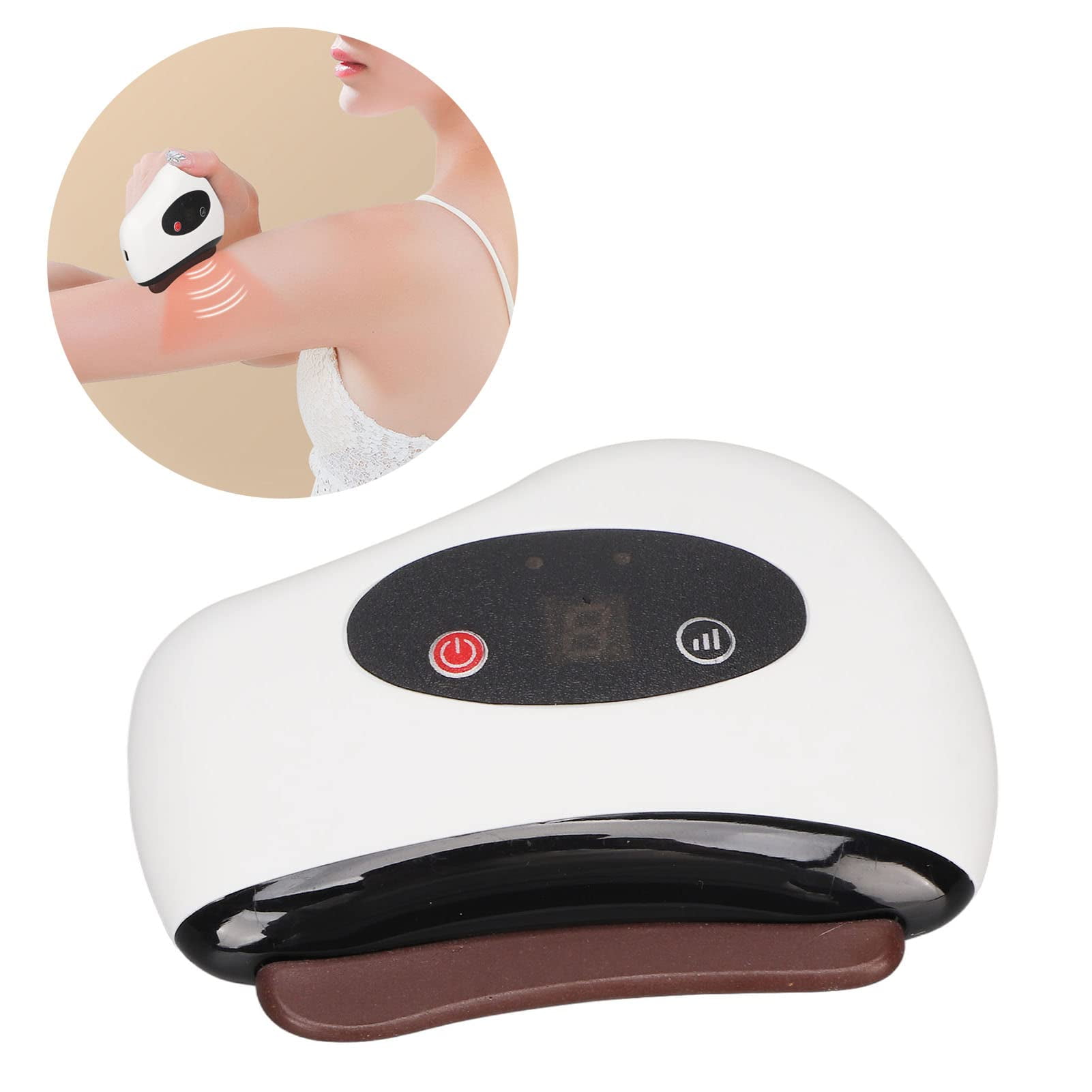 Electric Scraping Facial Tools, 9 Level Vibration Heating, Facial ...