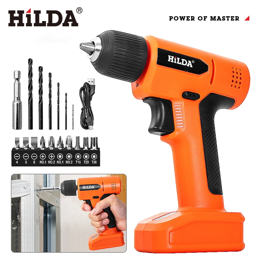 Electric Screw Driver Rechargeable Household Lithium Electric Drill ...