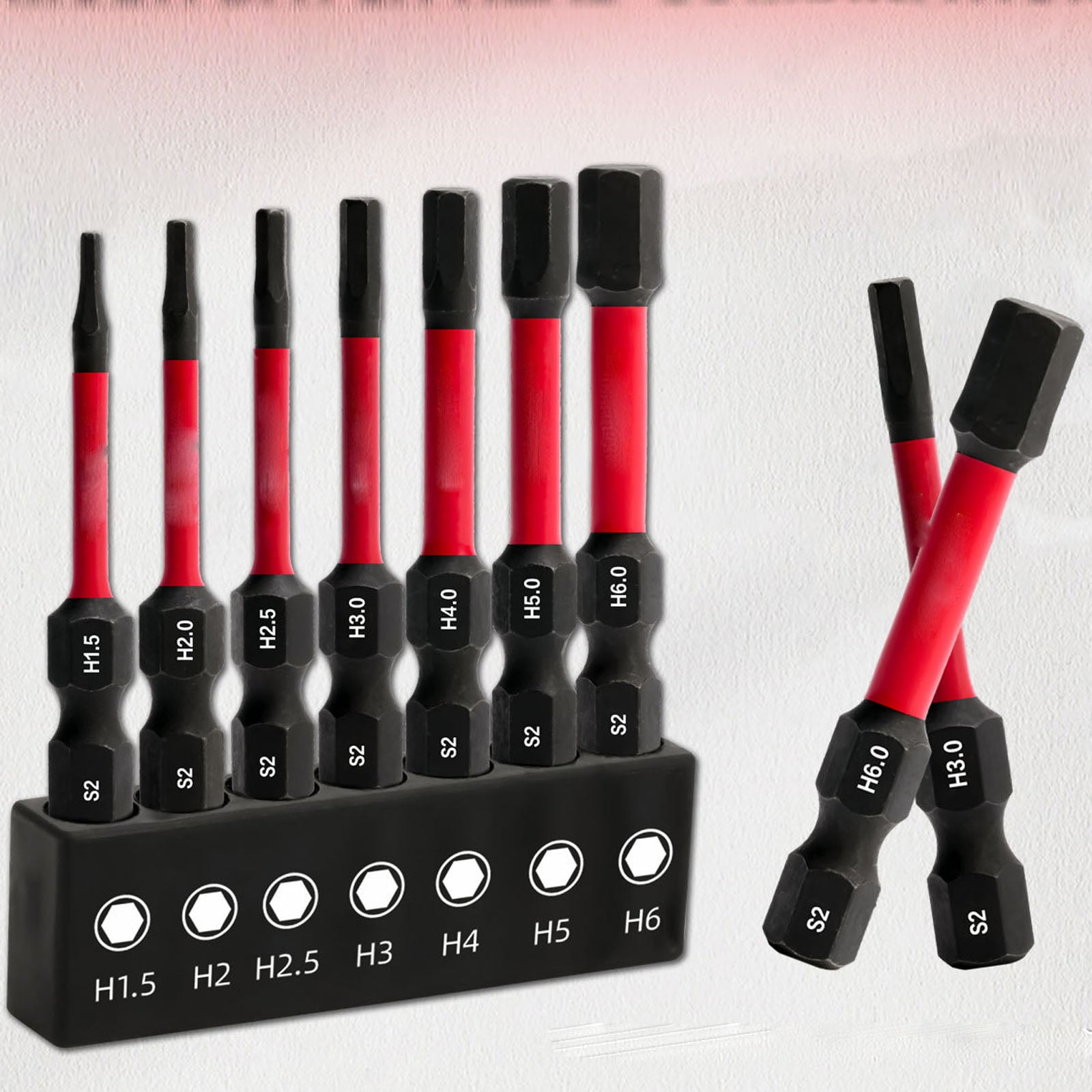 Electric Screwdriver Bits Set, Hexagonal Head Power Driver Bits, High ...