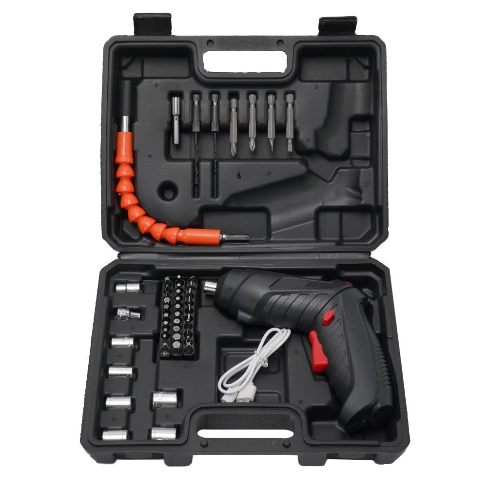 Electric Screwdriver Cordless Electric Drill Screw Driver Portable ...