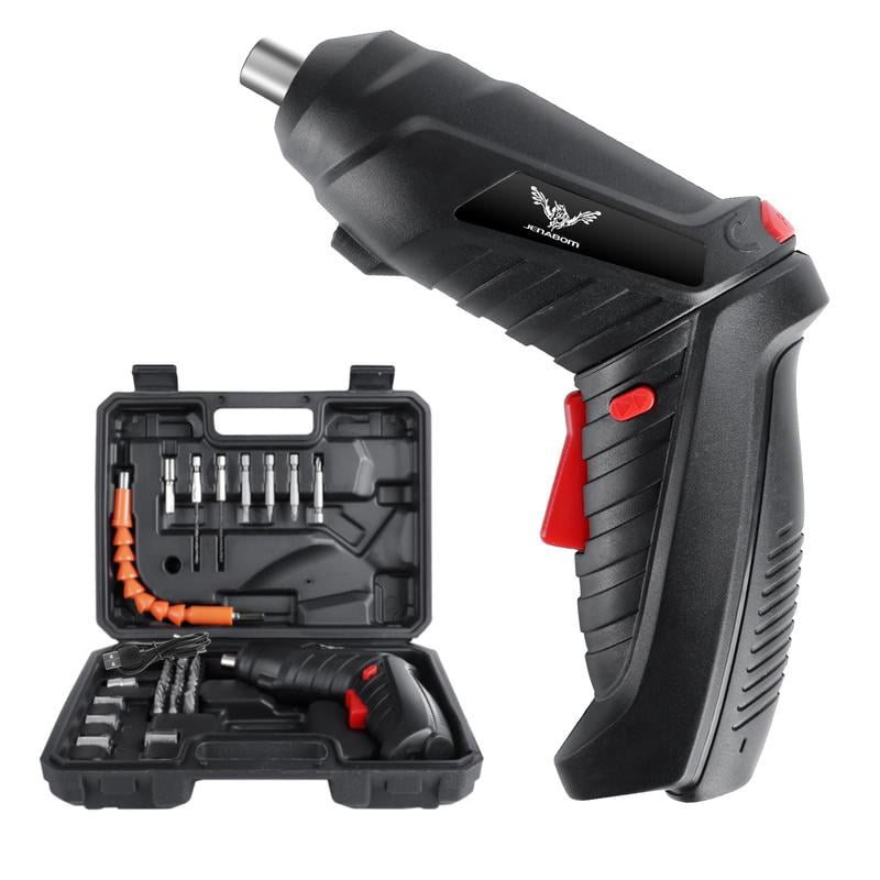 Electric Screwdriver Cordless Rechargeable Set 3.6V Li-ion 3.5N·m Max ...