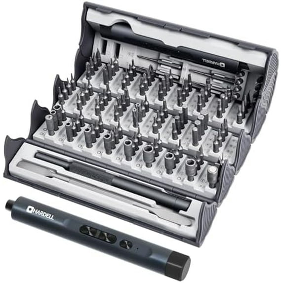 Electric Screwdriver, Mini Electric Screwdriver 4V with 123 Power ...