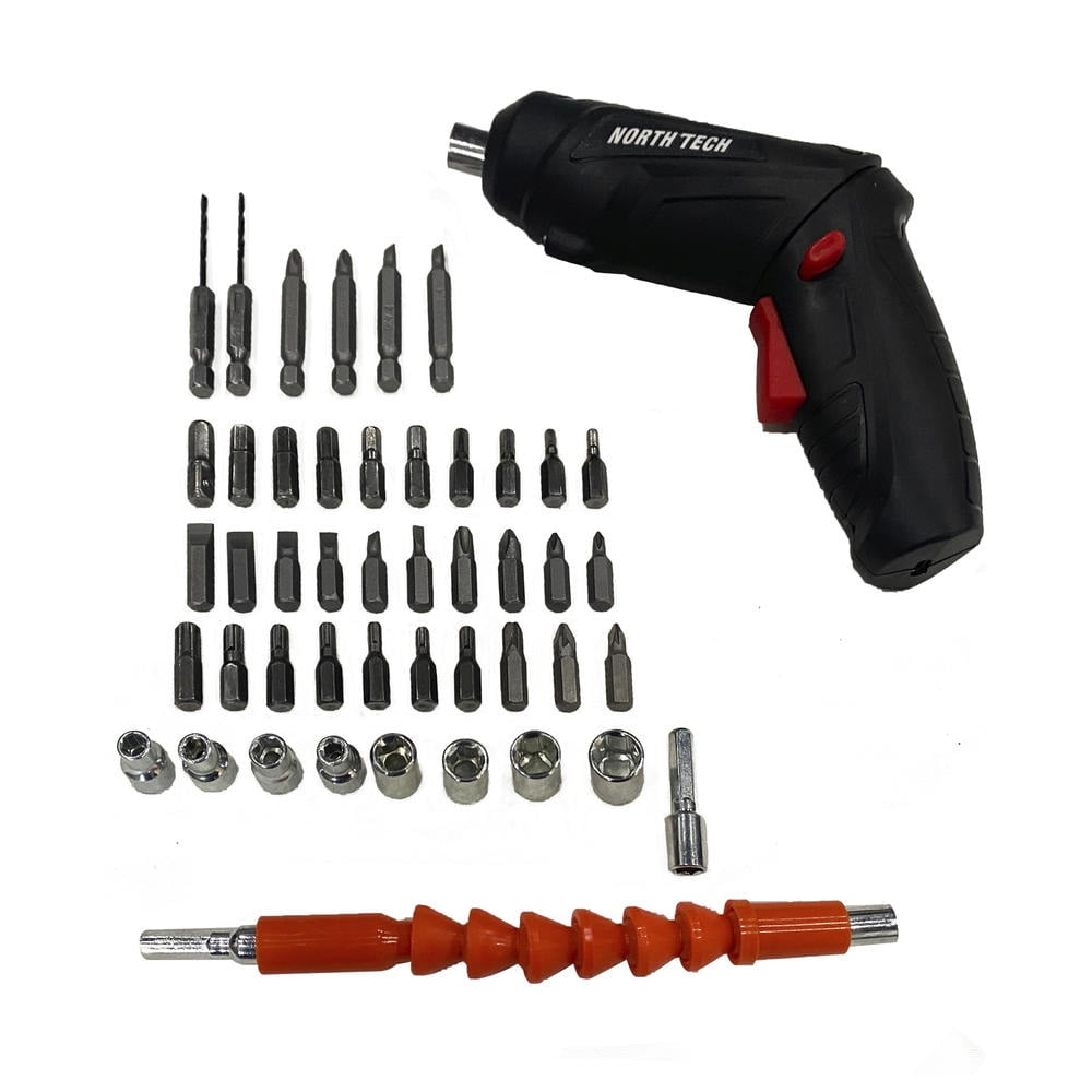 Electric Screwdriver Portable Set, with 47pcs Cordless Accessories ...