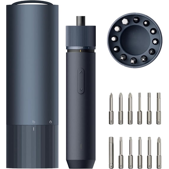 Electric Screwdriver Rechargeable, 3.6V Cordless Screwdriver Set USB-C ...