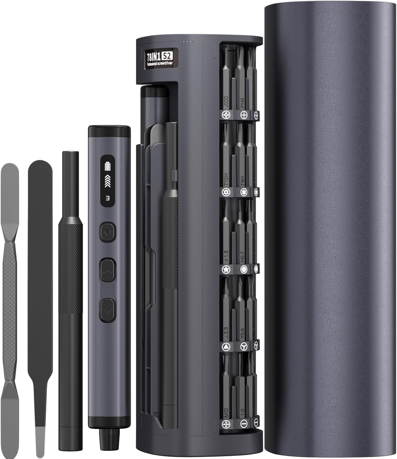 Electric Screwdriver Set, 78 in 1 Power Screwdriver, Precision ...