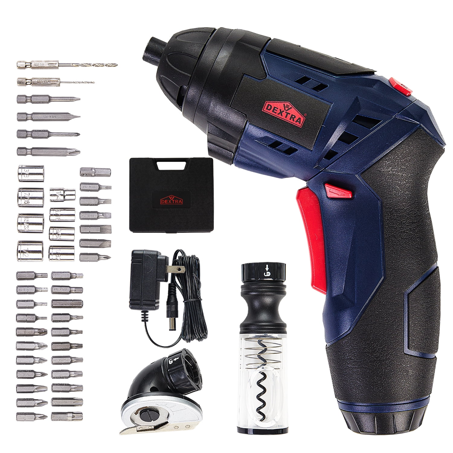 SKIL 4V Rechargeable Screwdriver with Pivot Grip with Magnetic Bit ...