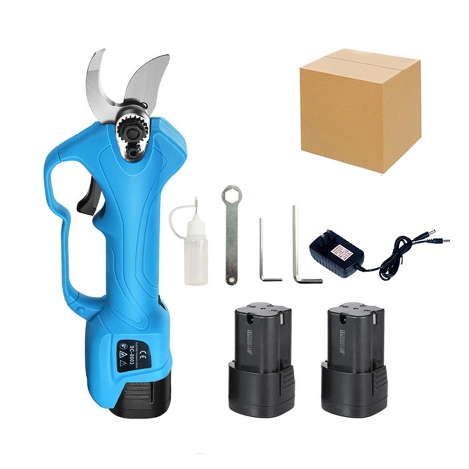 Electric Secateurs, 16.8V Cordless Pruner Lithium-ion Pruning Shear ...