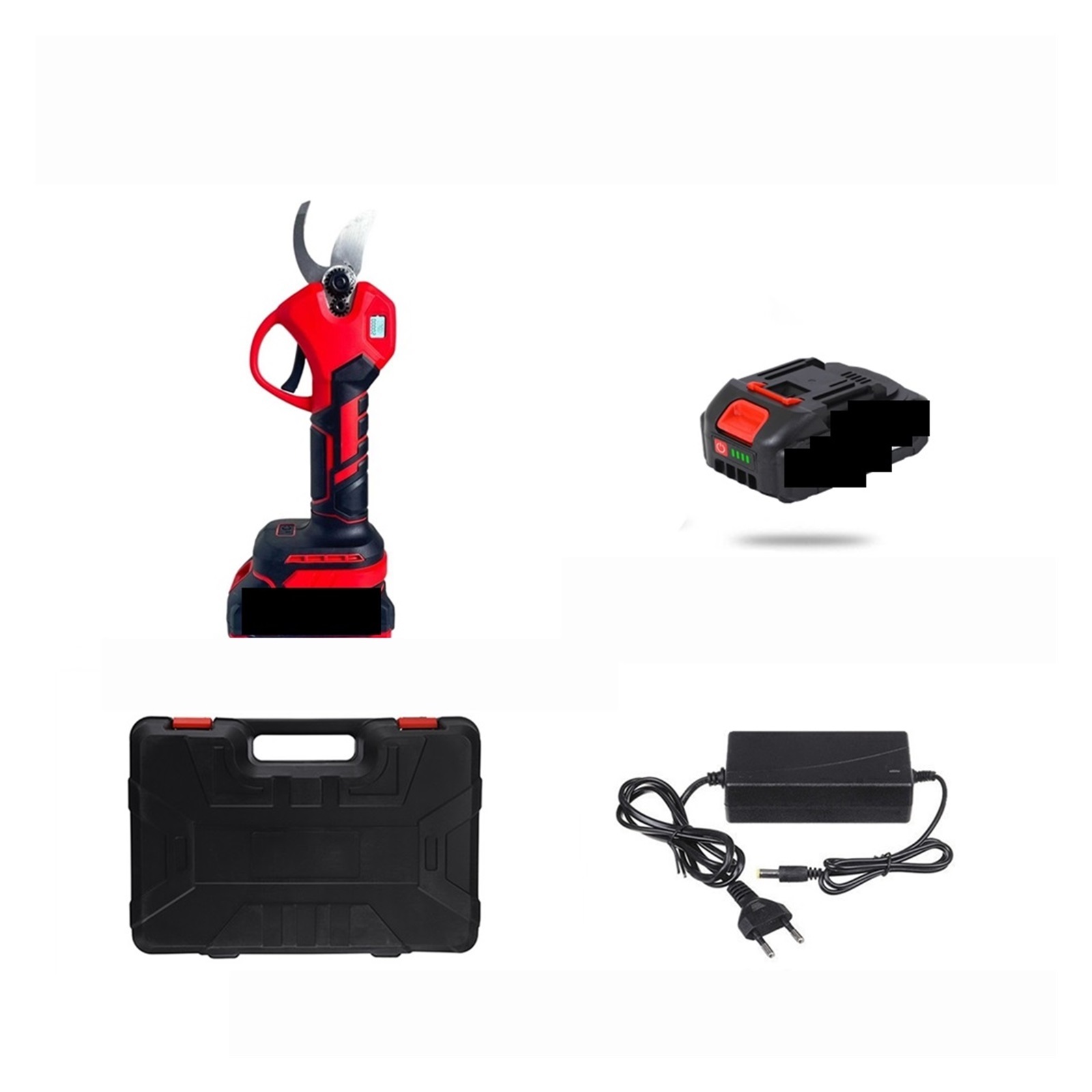 Electric Secateurs, Brushless 30mm Electric Pruning Shear Alloy Steel ...