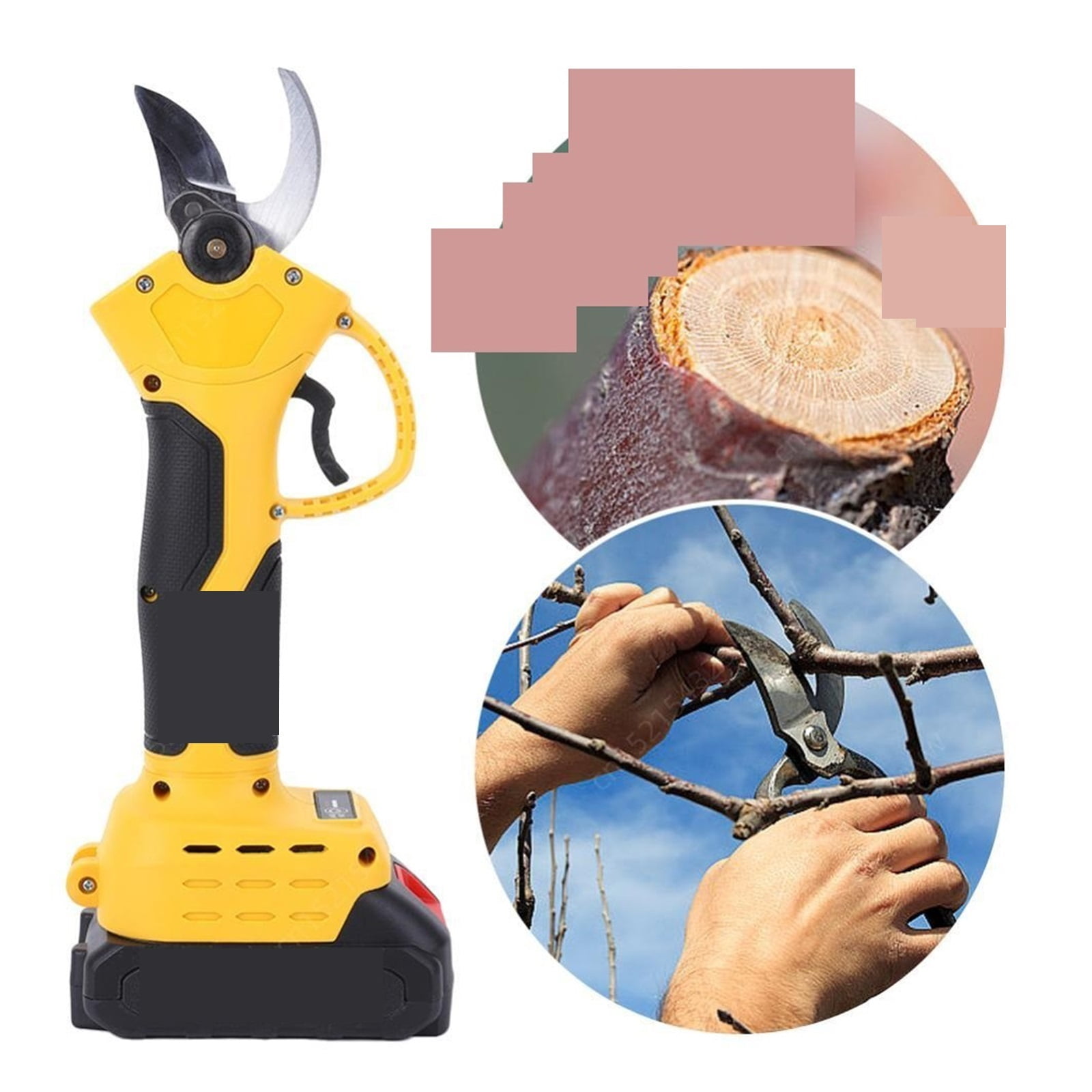 Electric Secateurs, Cordless Tree Pruner Cordless Electric Pruner With ...