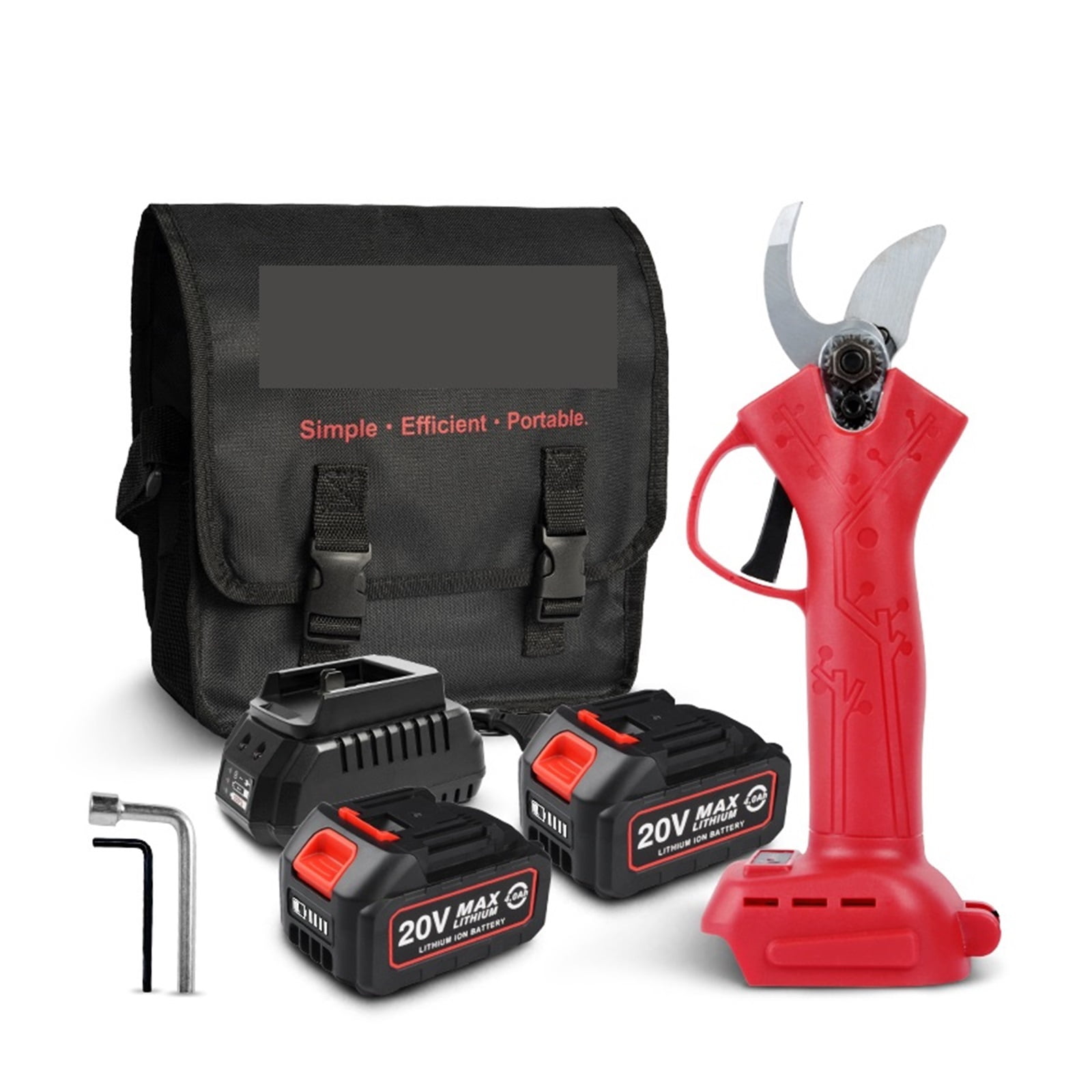 Electric Secateurs, MT Series 20V Rechargeable Cordless Electric ...