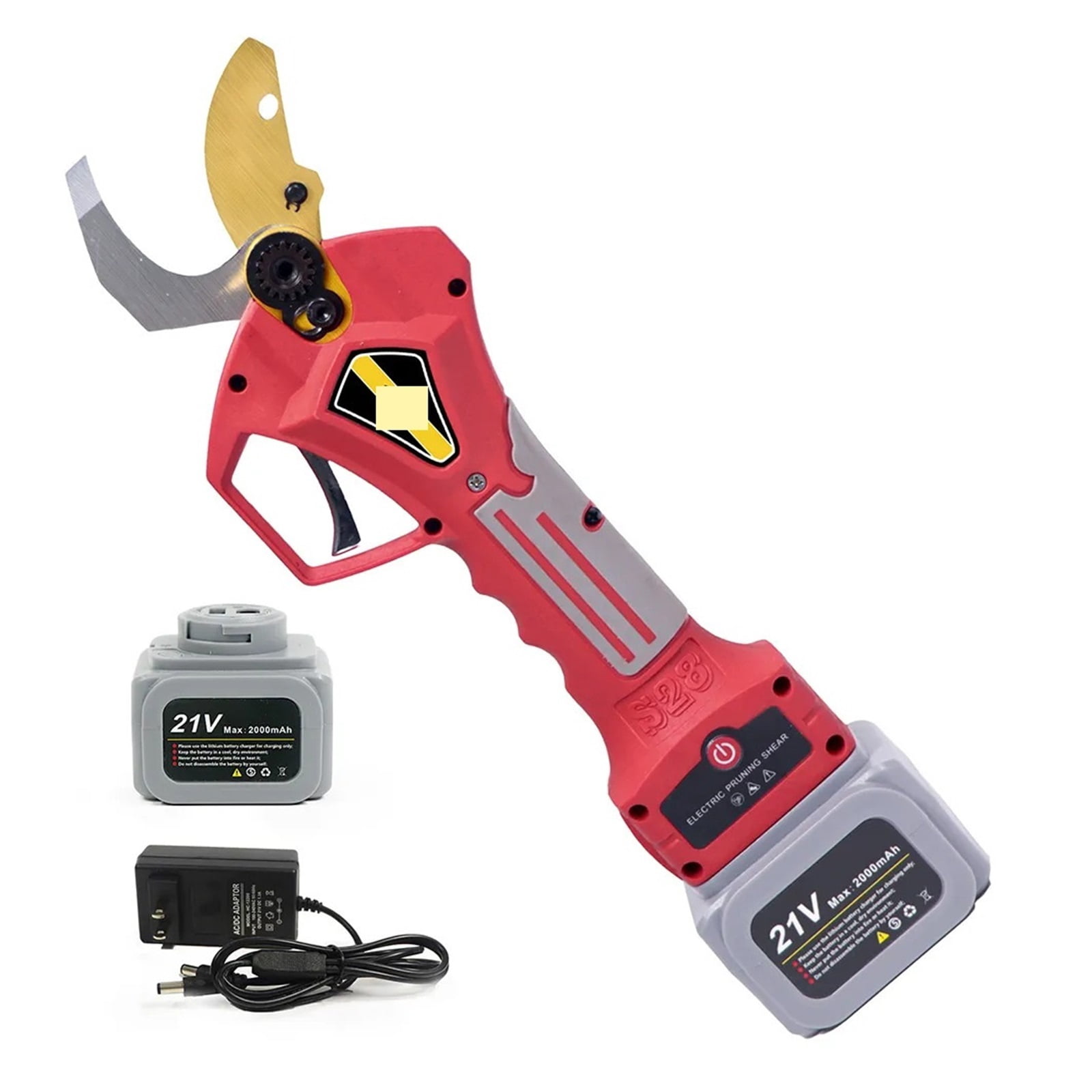 Electric Secateurs, Electric Pruning Shears 400W Brushless Cordless ...