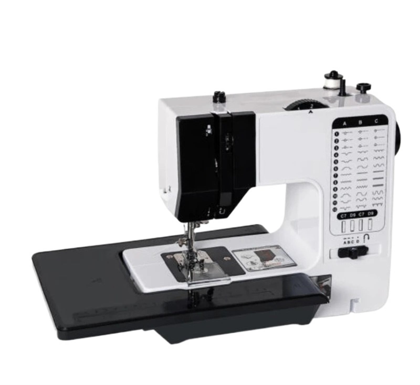 Electric Sewing Machine Portable For Beginners With 38 Stitches Pattern ...