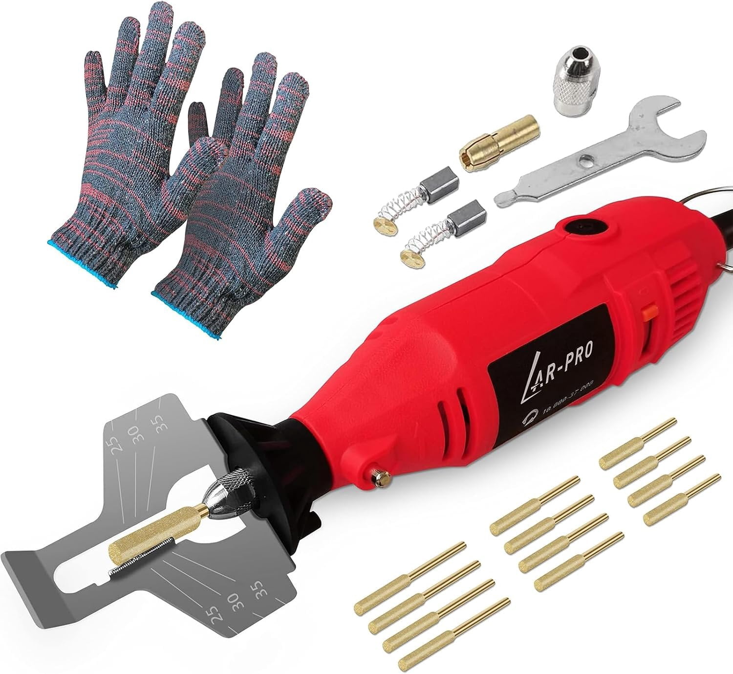 Electric Sharpening Kit 110V/180W, Sharpening Tool, Includes 5-Speed ...