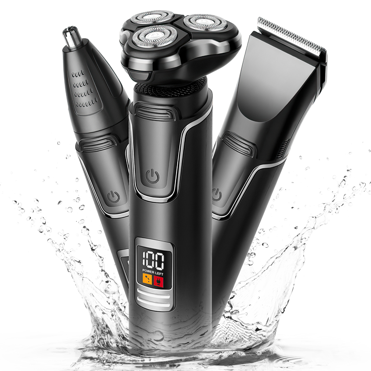 Beard Trimmer Hair Clipper Hair Trimmer Grooming Kit Electric Shaver ...