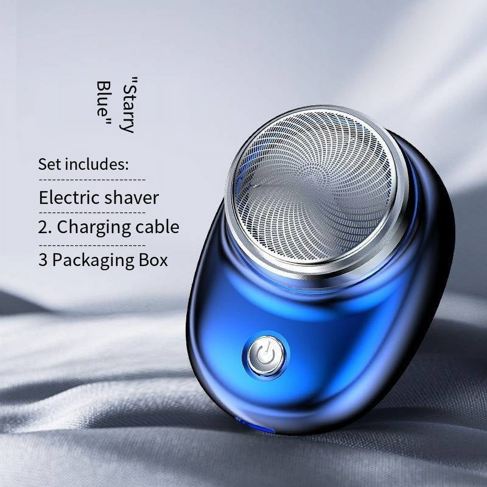 Electric Shaver Rechargeable Portable Shaver Men's Lock and Load Spray ...