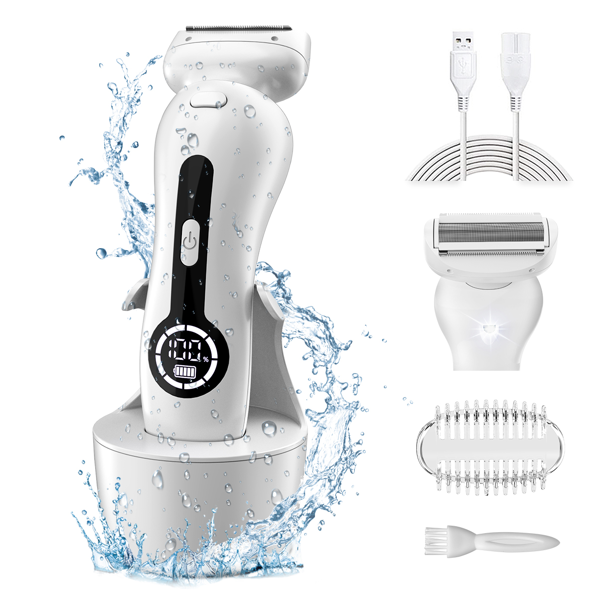 Electric Shavers for Women, Ladies or Womens Shaver,Casewin Hair Razor ...