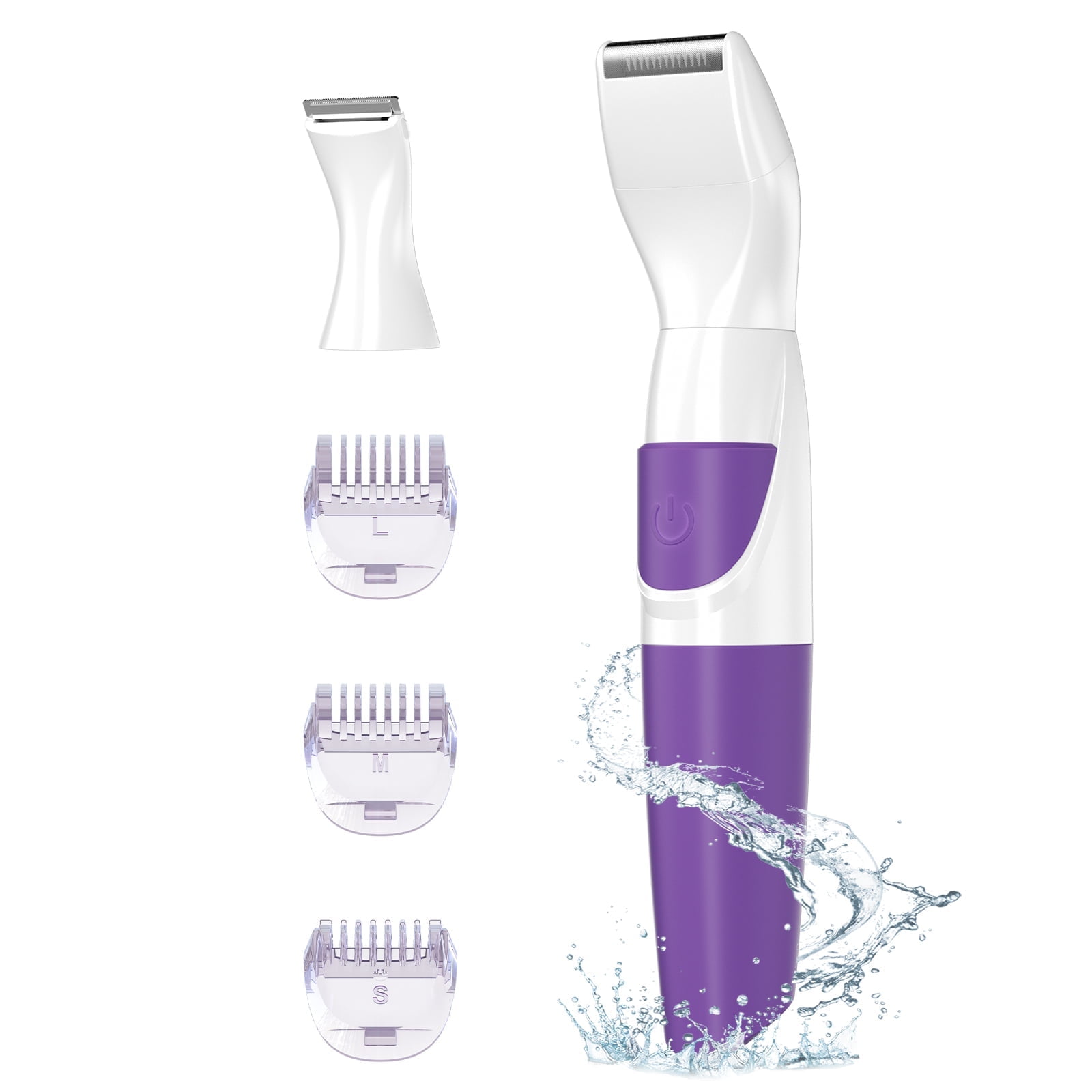 Electric Shaver for Womens, 2-in-1 Cordless Electric Razor Painless ...