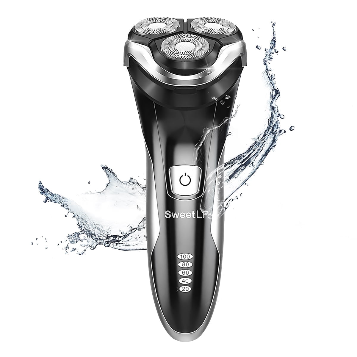 Electric Shaver for Men, SweetLF IPX7 Waterproof Wet and Dry Electric ...