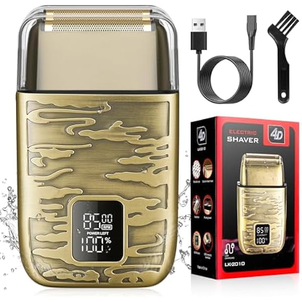 Electric Shavers for Men,3-Speeds Electric Razor,Head Shavers for Bald ...