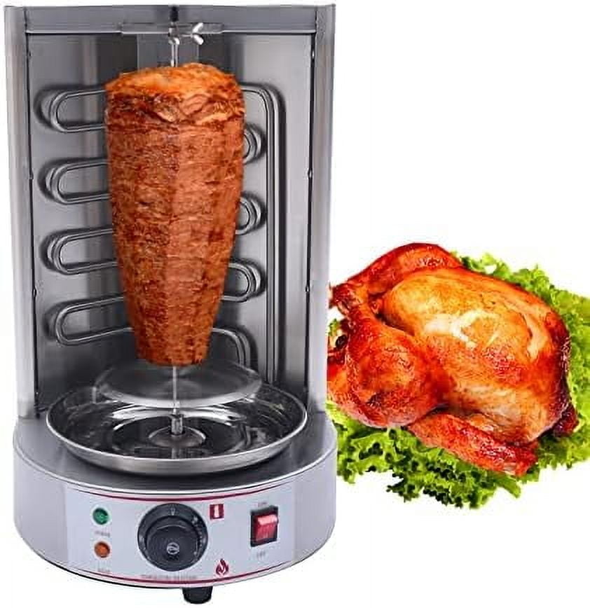 Electric Shawarma Grill Vertical Rotisserie Oven Broiler Gyro Doner ...