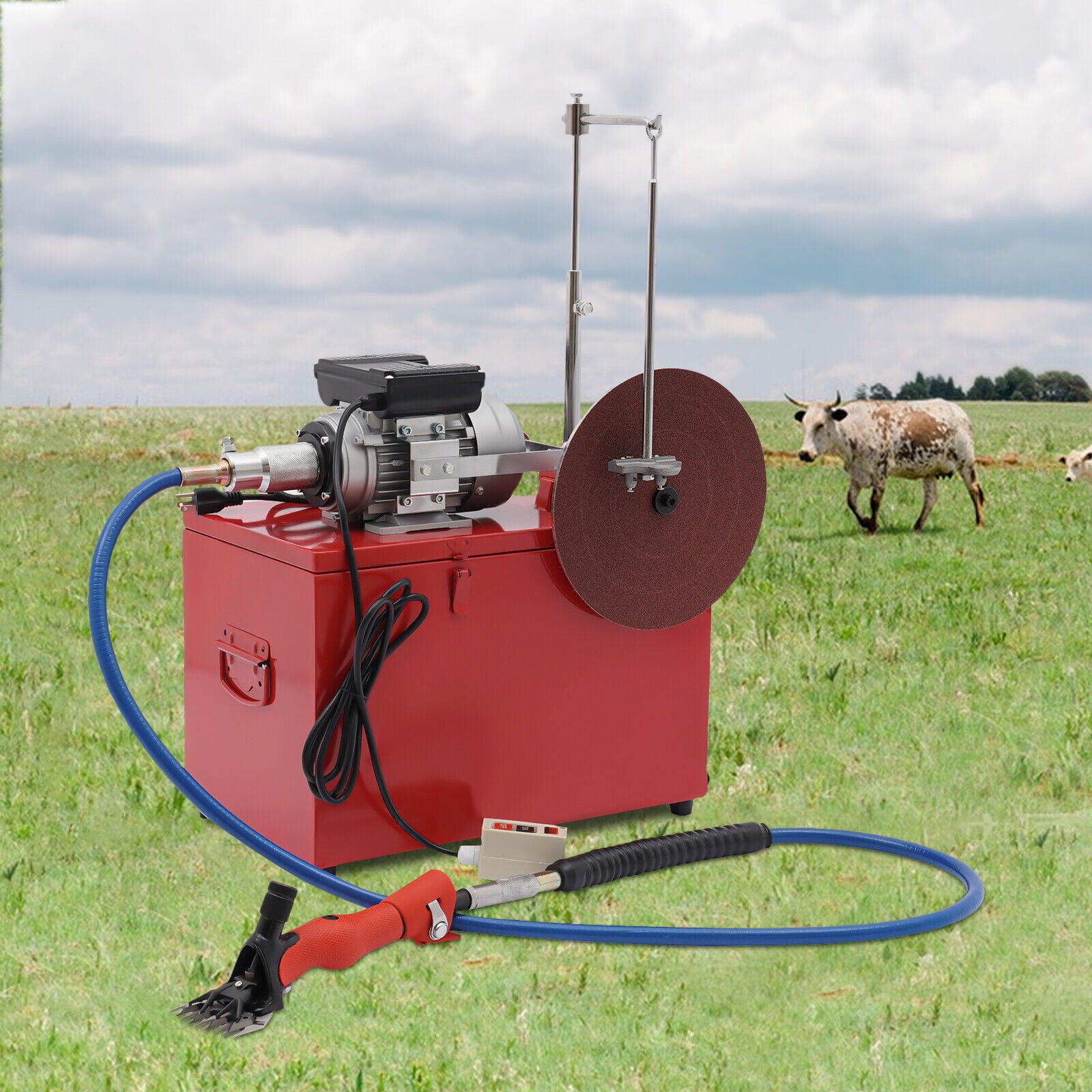 Electric Sheep Shearing Machine with 550W Motor, 2-in-1 Shearing ...