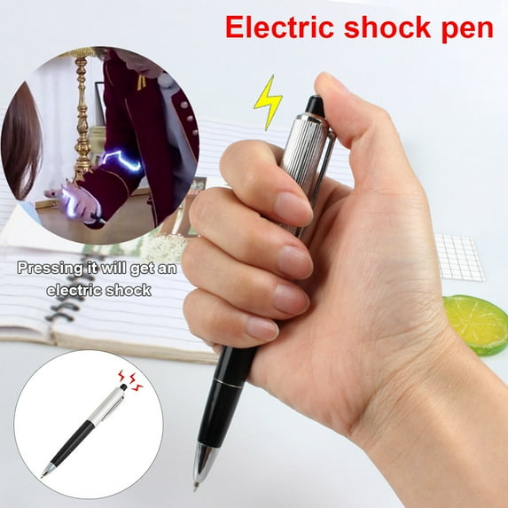 Electric Shock Pen Joke Trick Funny Gag Prank Toy Gift for Fool's Day ...