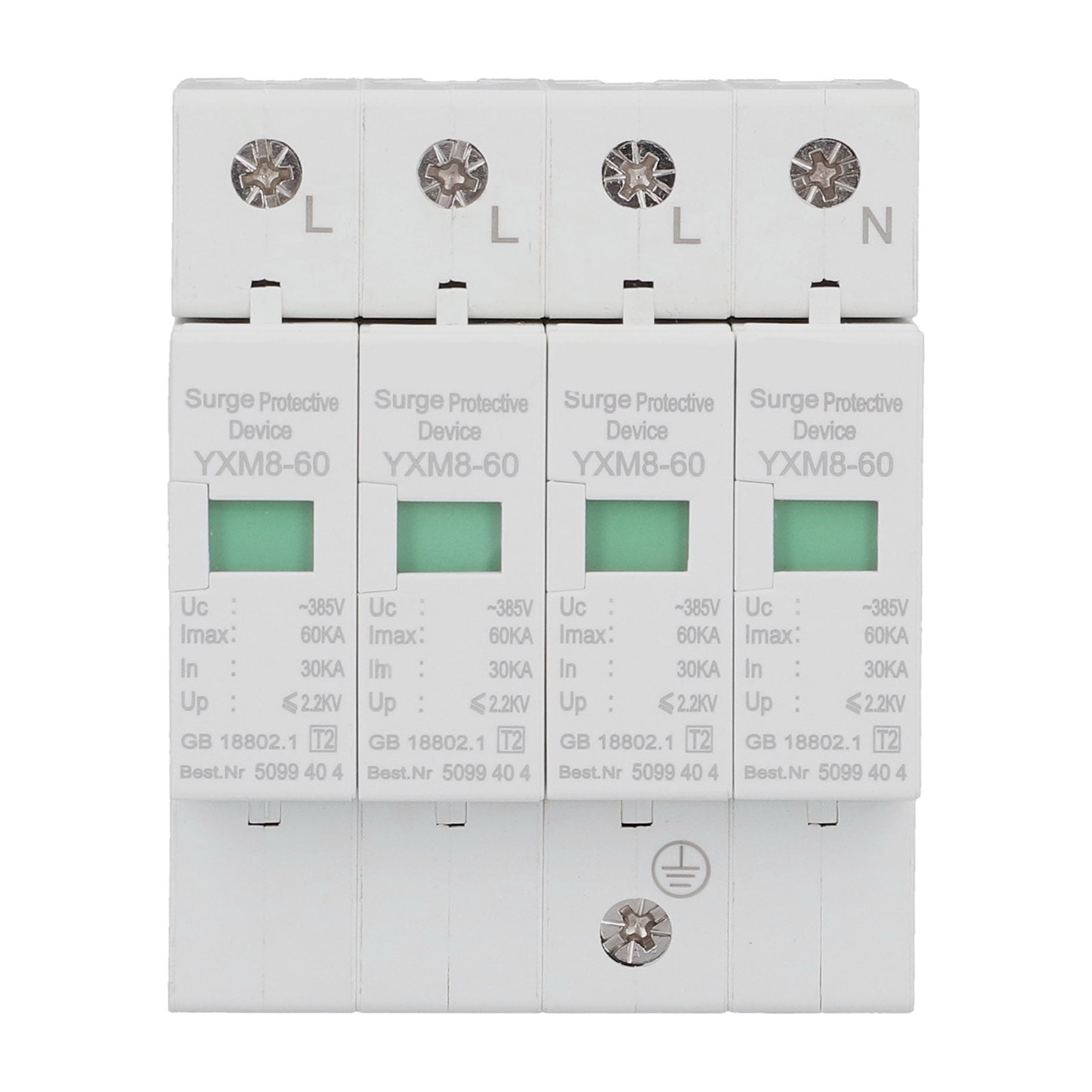 Electric Shock Protector Surge Device, AC380V YX8 Module Arrestor ...