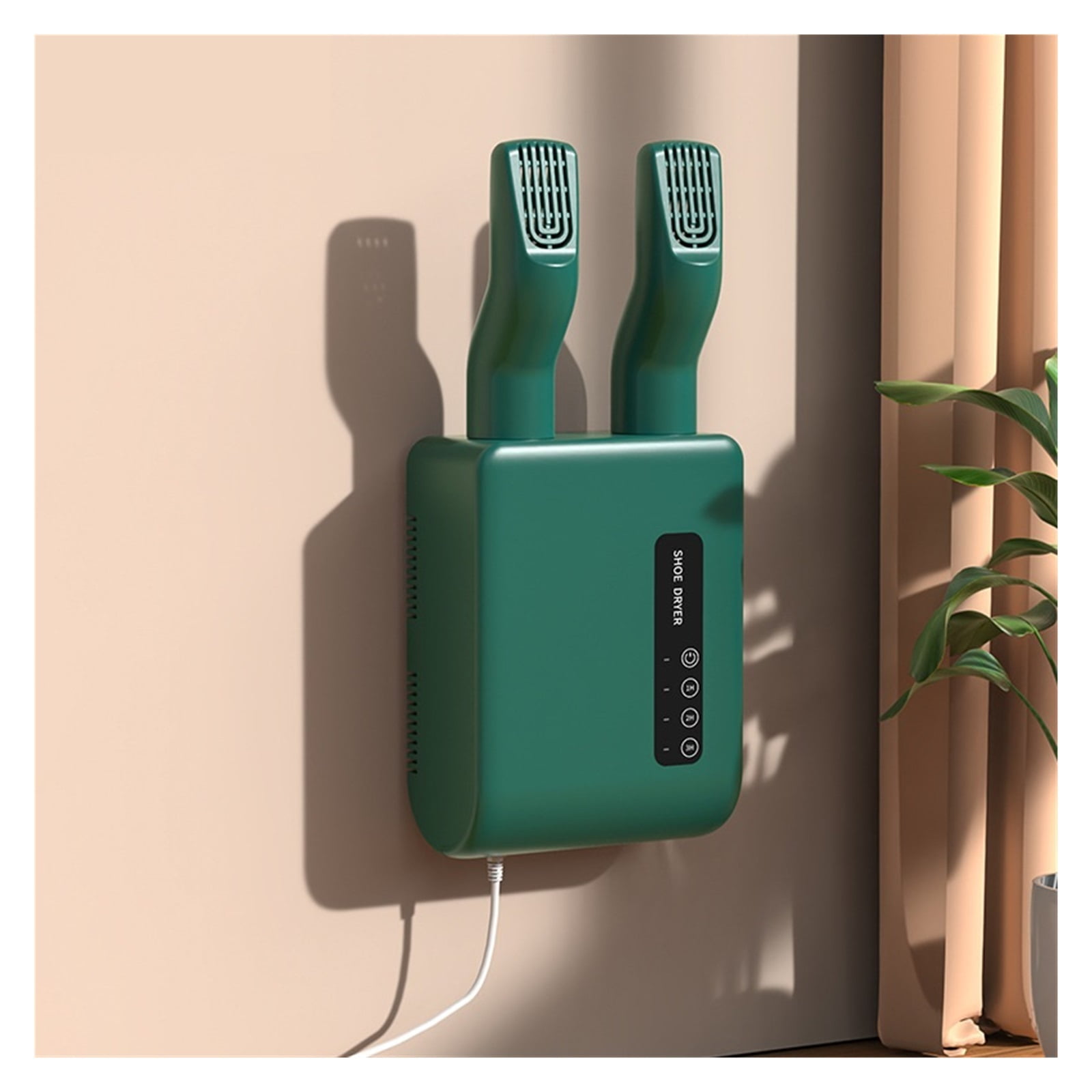 Electric Shoe Dryer Machine Timed Wall Mounted 360° Rotatable Portable ...