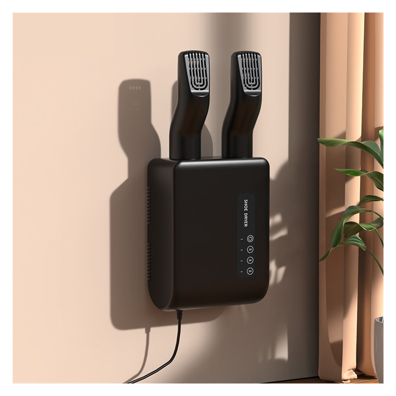 Electric Shoe Dryer Machine Timed Wall Mounted 360° Rotatable Portable Dryer Multifunction Dryer ...