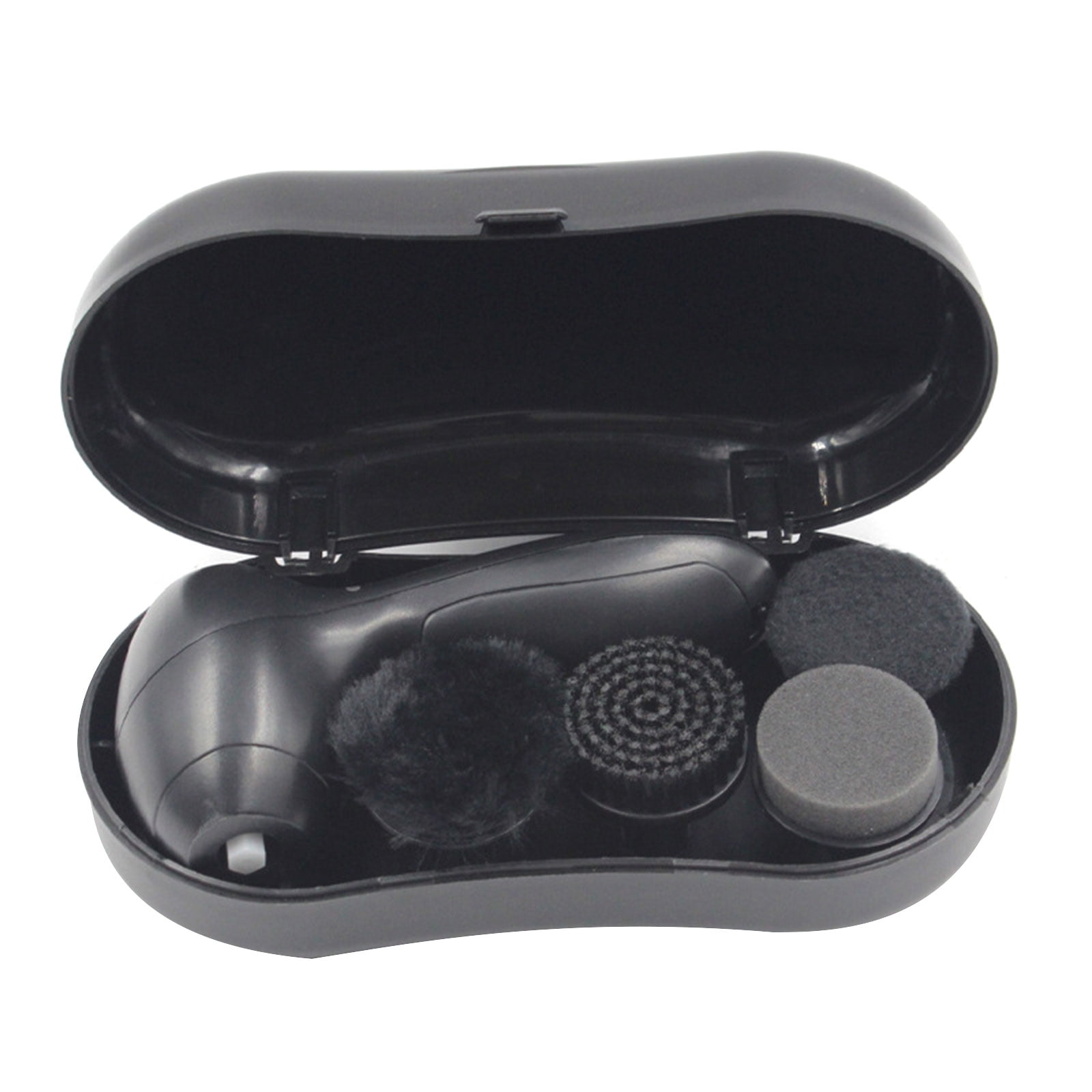 Electric Shoe Kit Shoe Polisher Brush Dust Cleaner Portable Wireless ...