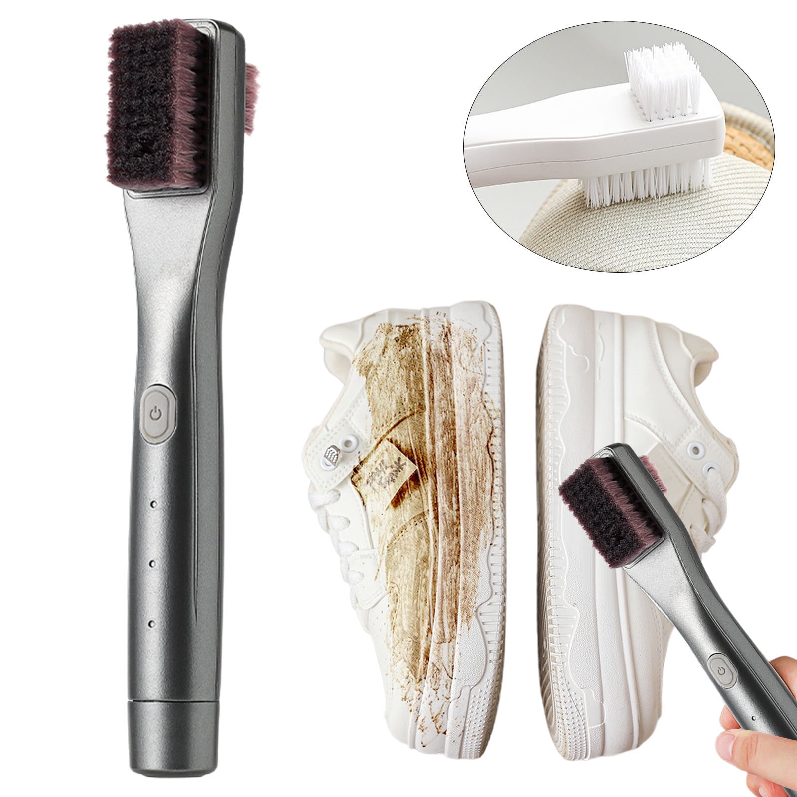Electric Shoe Polisher Shoe Shine Kit Wireless Charging Electric Shoe ...