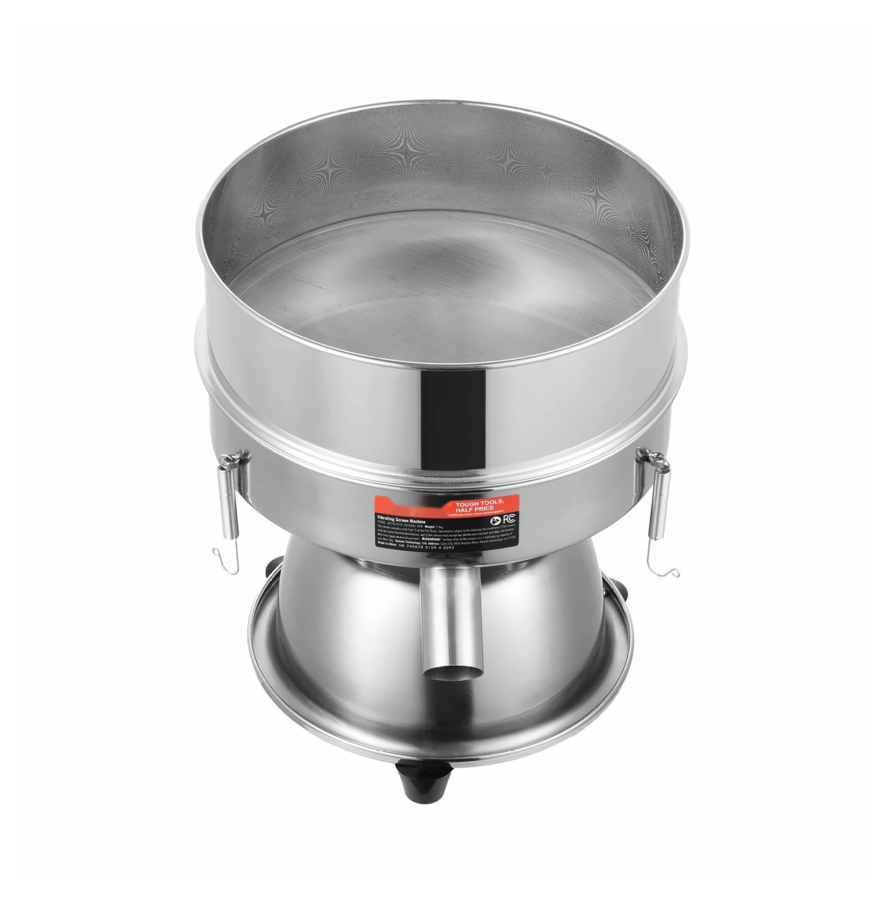 Electric Sieve Shaker - 30/50 Mesh Vibrating Sieve Machine, Automatic ...